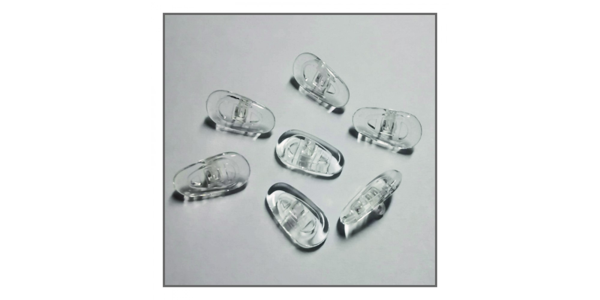 SILICONE NOSE PADS FOR GLASSES