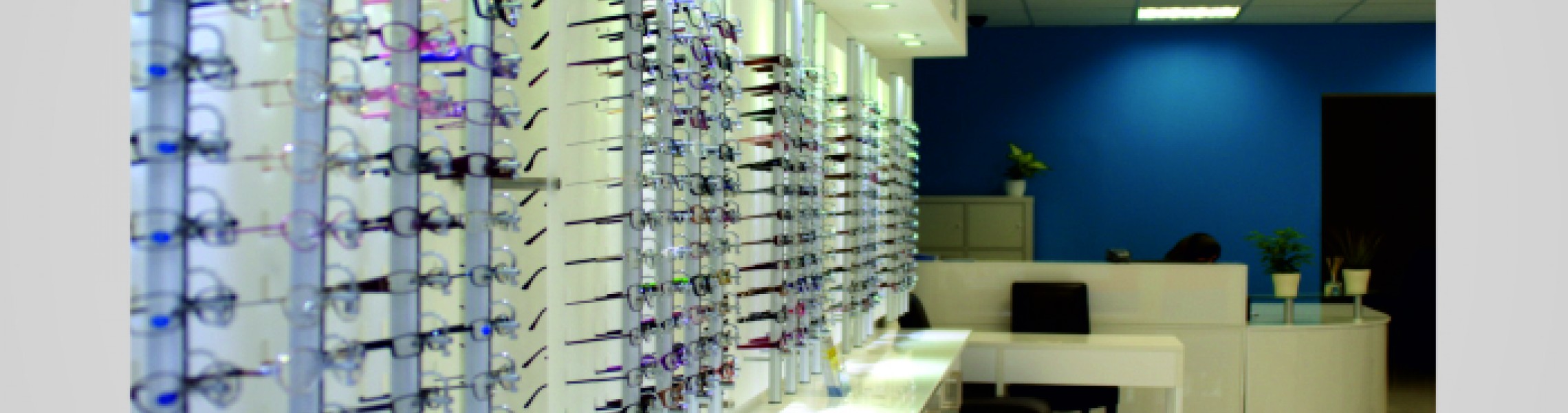 eyewear glasses Lockable Wall Displays