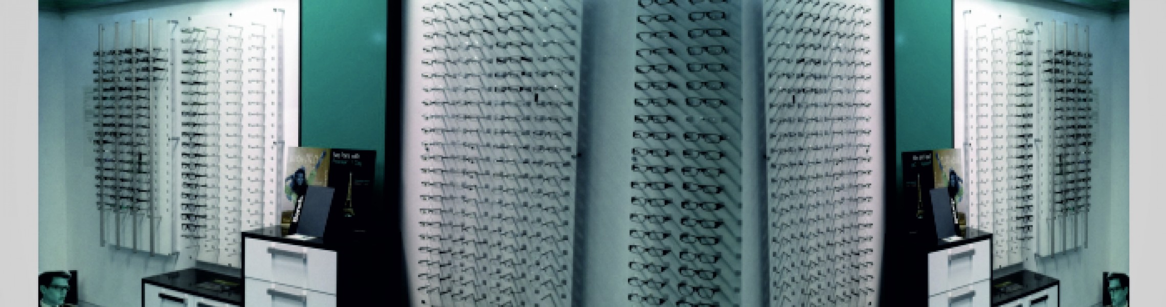 eyewear glasses spectacles Wall Display Units